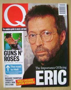 Q Magazine March 1994 Issue 90 Eric Clapton front cover – Karmens Tea Room